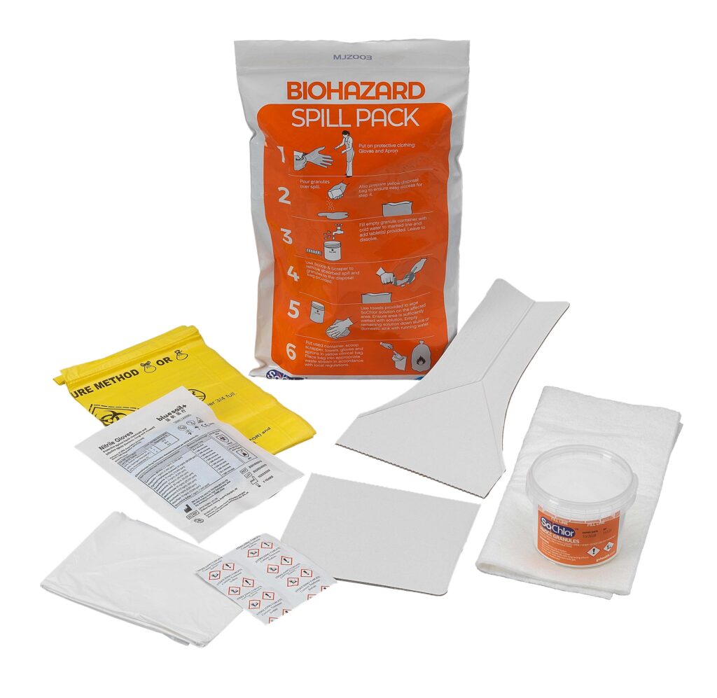 Biohazard Blood Spill Pack/10 Packs – HH Products